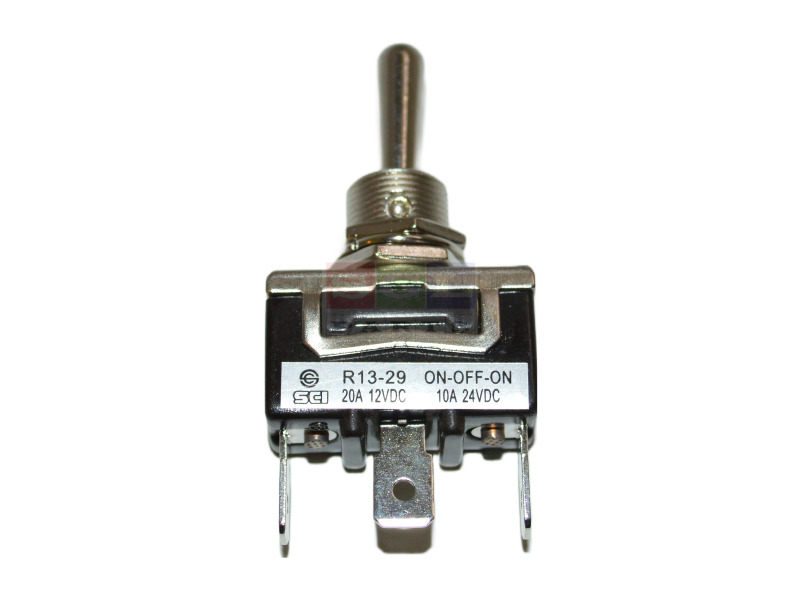 Prekidač ON-OFF-ON 12V/16A 24V/8A