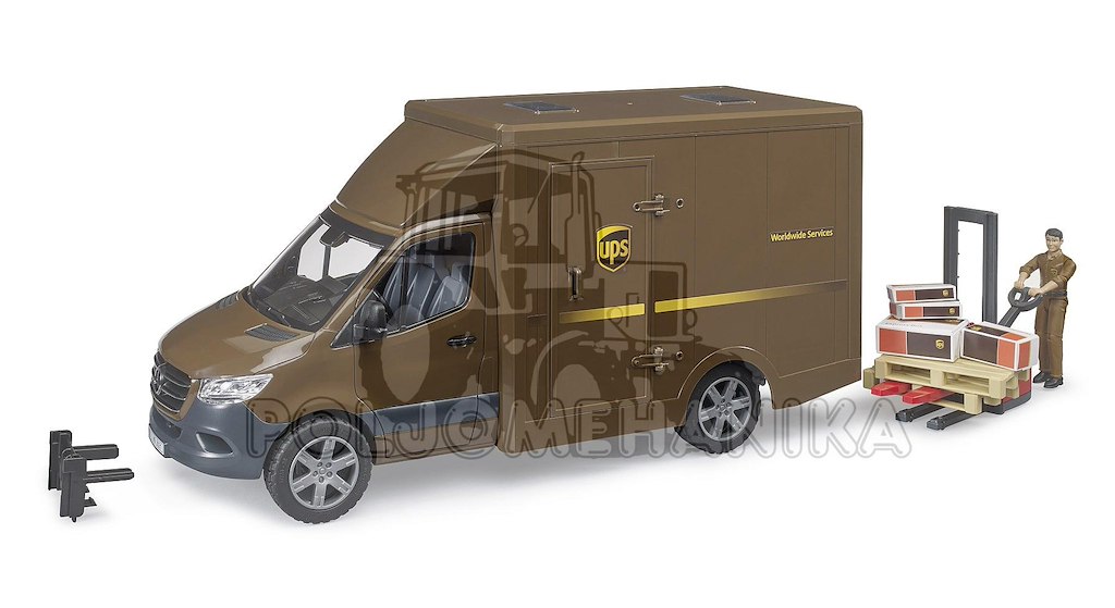 Bruder Mercedes Benz Sprinter UPS/02678