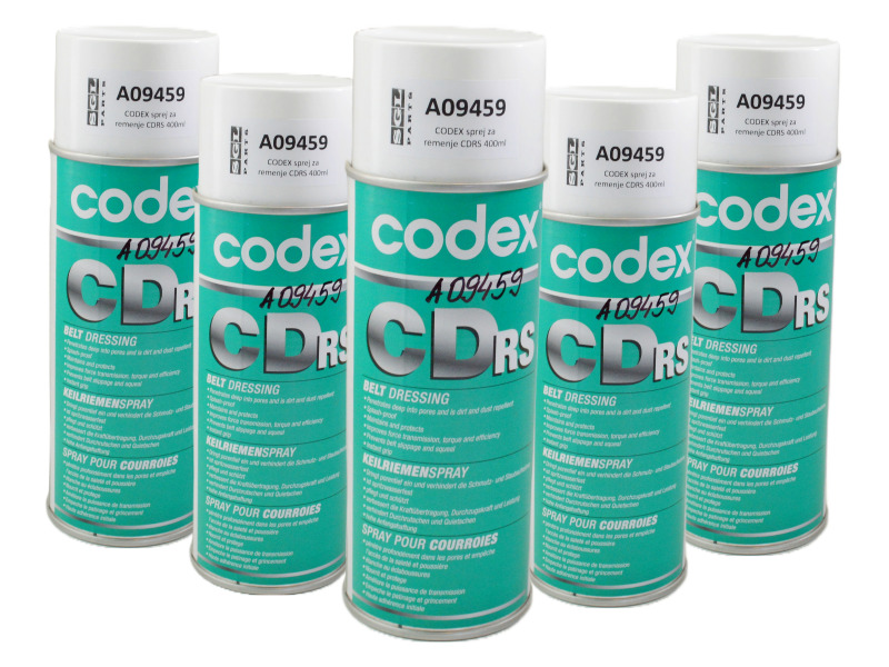 CODEX SPREJ ZA REMENJE CDRS 400ML