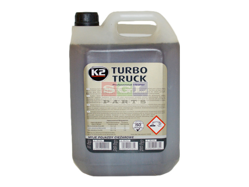 K2 TURBO TRUCK 5KG SREDSTVO ZA PRANJE KAMIONA TRAK