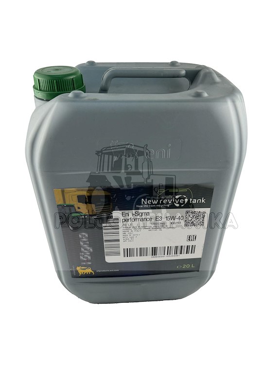 ENI I-SIGMA PERFORMANCE E3 15W-40 20 L