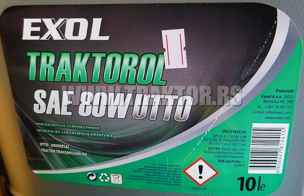 Ulje Traktol HT 80