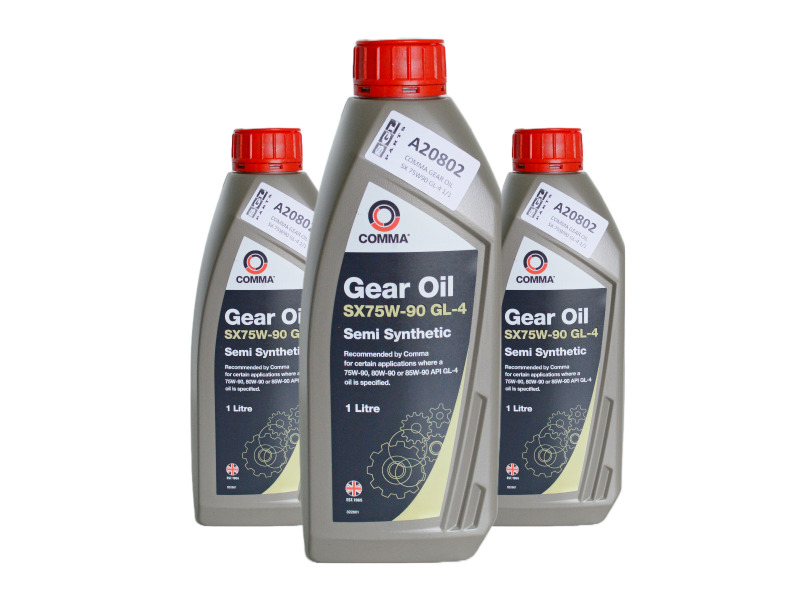 COMMA GEAR OIL SX 75W90 GL-4 1/1