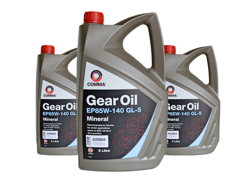 COMMA GEAR OIL GL-5 85W140 5/1