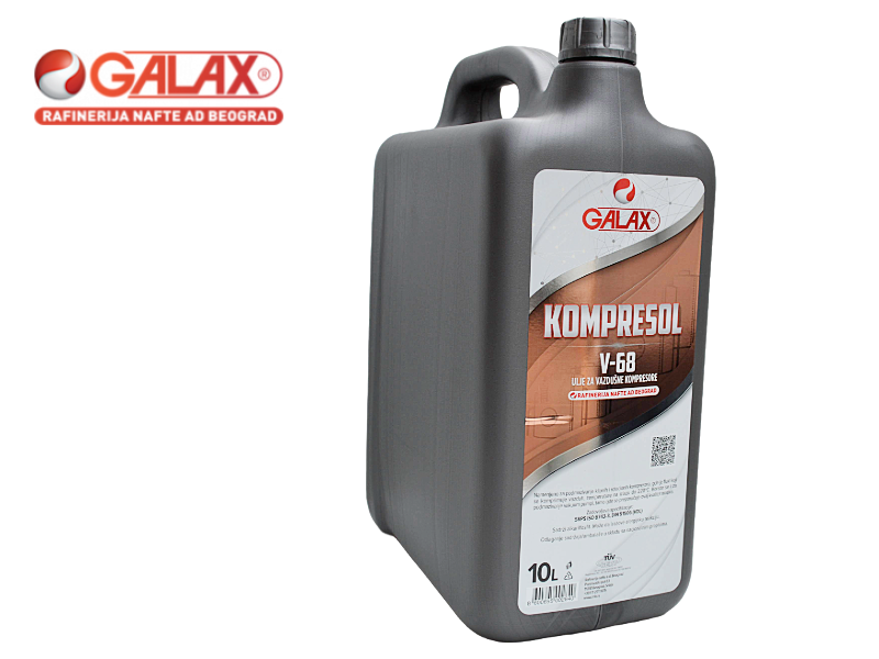 Ulje za kompresore GALAX KOMPRESOL V-68 10/1