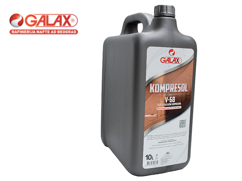 ULJE ZA KOMPRESORE GALAX KOMPRESOL V-68 10/1