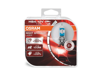 Automobilske sijalice OSRAM Night Breaker Laser HB4 51W 9006NL-HCB