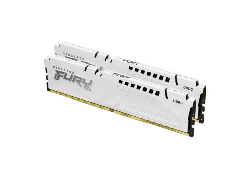 KINGSTON DIMM DDR5 64GB (2x32GB kit) 6000MT/s KF560C40BWK2-64 FURY Beast White XMP