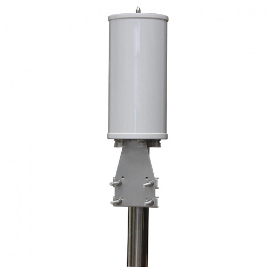 Omni antena 6 dBi 2.4GHz - 3 x N(ž) konektor, vertikalna polarizacija, model NO-2400-6-360/3, VSWR<=1.5, ugao po horizontali 360 / po vertikali 25 stepeni