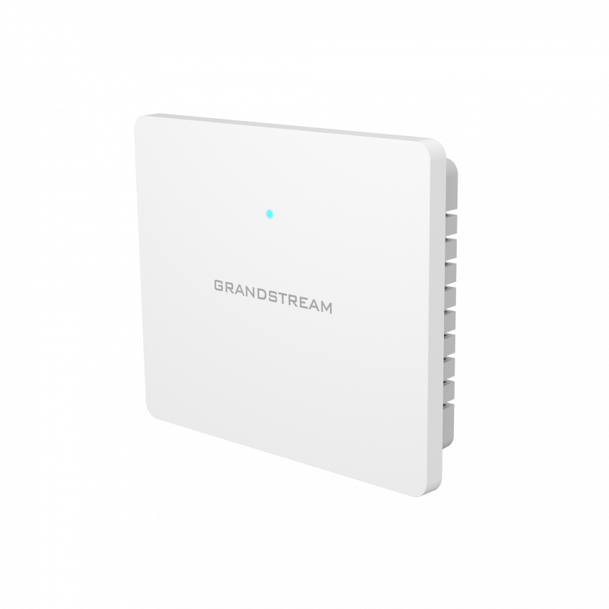 Grandstream GWN7602 bežični In-Wall AP, 1.17Gb/s 802.11ac 2x2 MIMO, 8 SSID, 80+ istovremenih WiFi klijenata, GWN.Cloud upravljanje, domet do 100m, 1 x GE PoE+ 30W + 2 x FE PSE 6W + 1 x FE, bez nap...