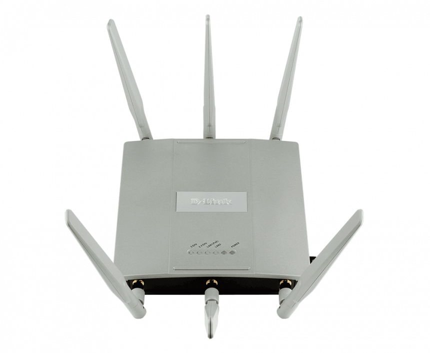 D-Link DAP-2695 AC1750 Wi-Fi dual band 802.11a/b/g/n/ac 802.3af PoE Access Point, metalno kućište sa 6 antena, Hotspot 2.0 & 802.11k/v/r roaming, Nuclias Connect SW & app, MIMO beamforming, WMM-PS...