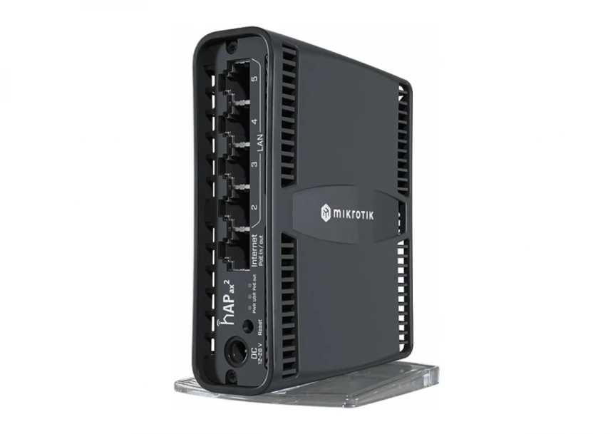 MikroTik C52iG-5HaxD2HaxD-TC hAP ax2 with RouterOS L4 license