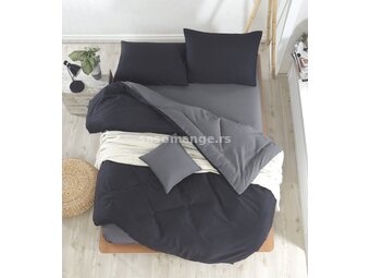 L`ESSENTIEL MAISON Komplet posteljina Mix Black Fume