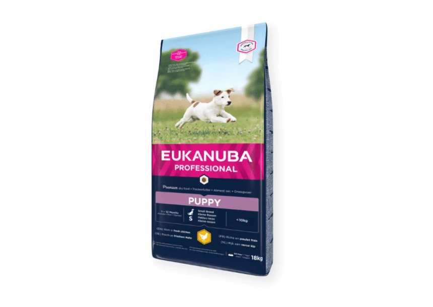 Eukanuba Dog Puppy Small Breed Chicken - 18 kg