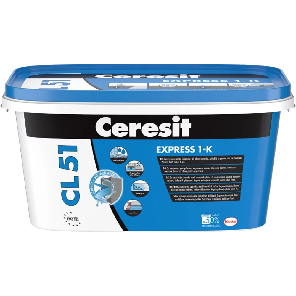 CERESIT CL 51 EXPRESS 1-K HIDROIZOLACIJA 15 KG 2894556