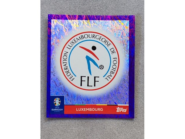 EURO 2024 GERMANY slicica LUX1-p ljubicasta paralela