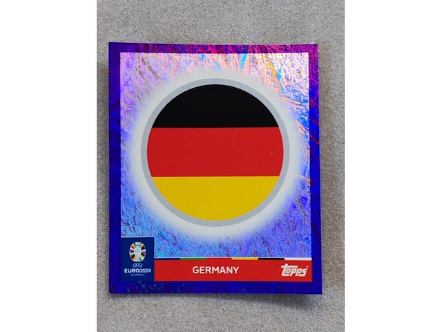 EURO 2024 GERMANY slicica GER1-p ljubicasta paralela