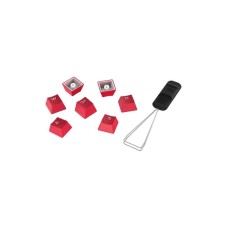 HYPERX Keycaps - Rubber Keycaps - Crveni