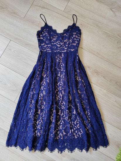 H&m midi haljina cipka