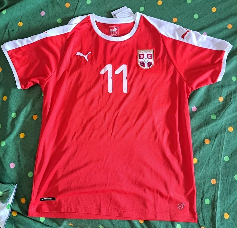 Men's T-shirt Puma, XL (EU 42), bоја - Crvena
