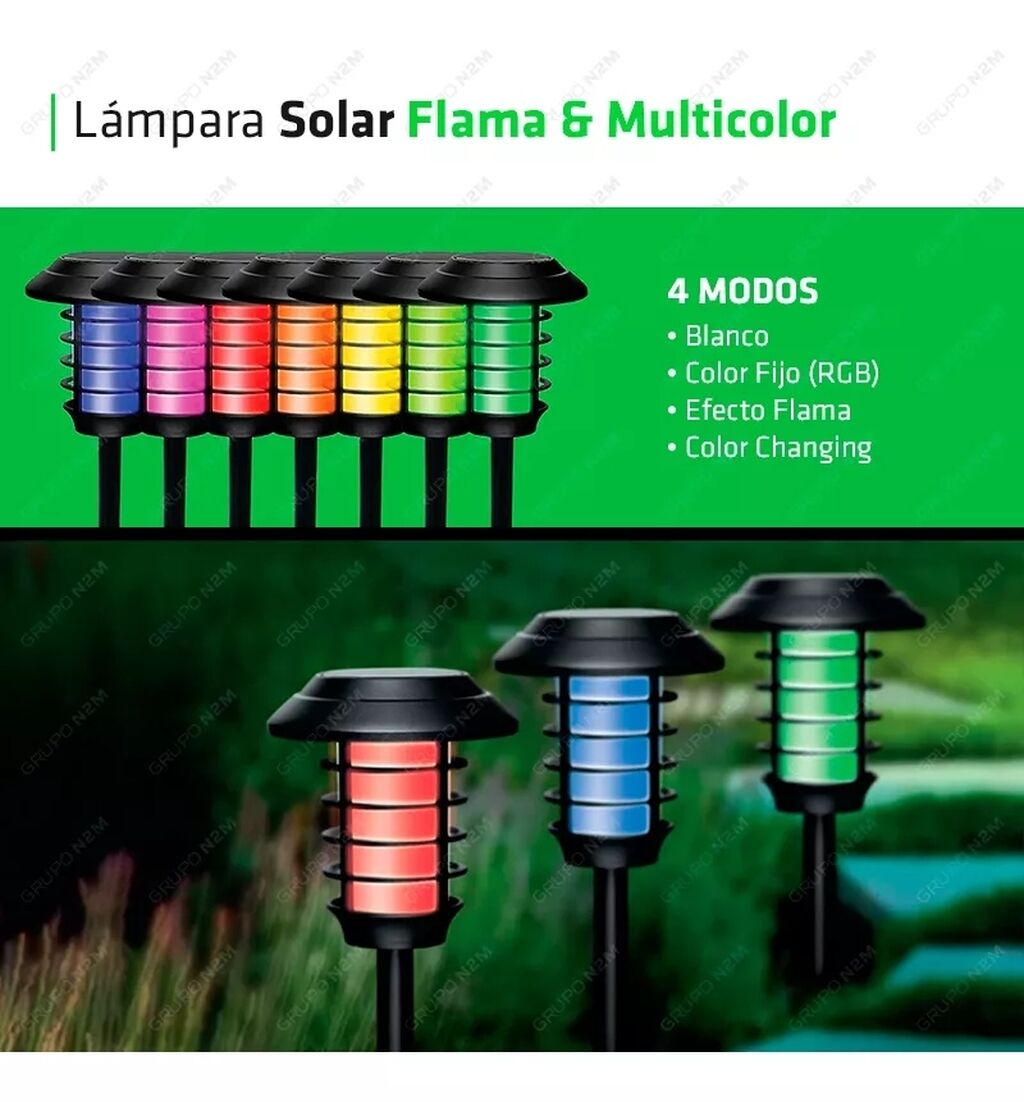 4 kom Solarna RGB lampa sa daljinskim velika Karakteristike proizvoda