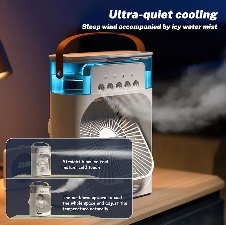 Mini klima ventilator sa vodenom maglom Cena 2190din Rashlađivač
