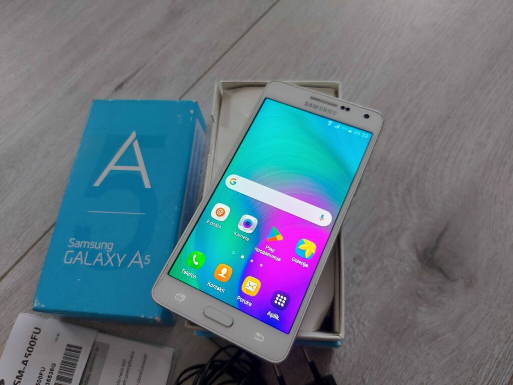 Samsung Galaxy A5 2016, 16 GB, bоја - Bela, Otisak prsta, Dual SIM