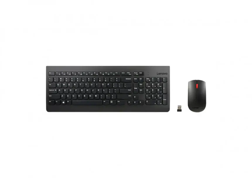 Tastatura+miš LENOVO 510 bežični set /US/crna