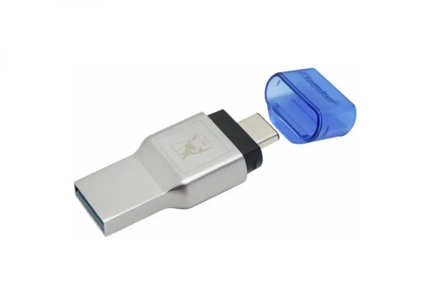 Kingston Card reader, MobileLite Duo 3C, USB Type-C & Type-A, USB 3.2 Gen.1, microSDXC UHS-I