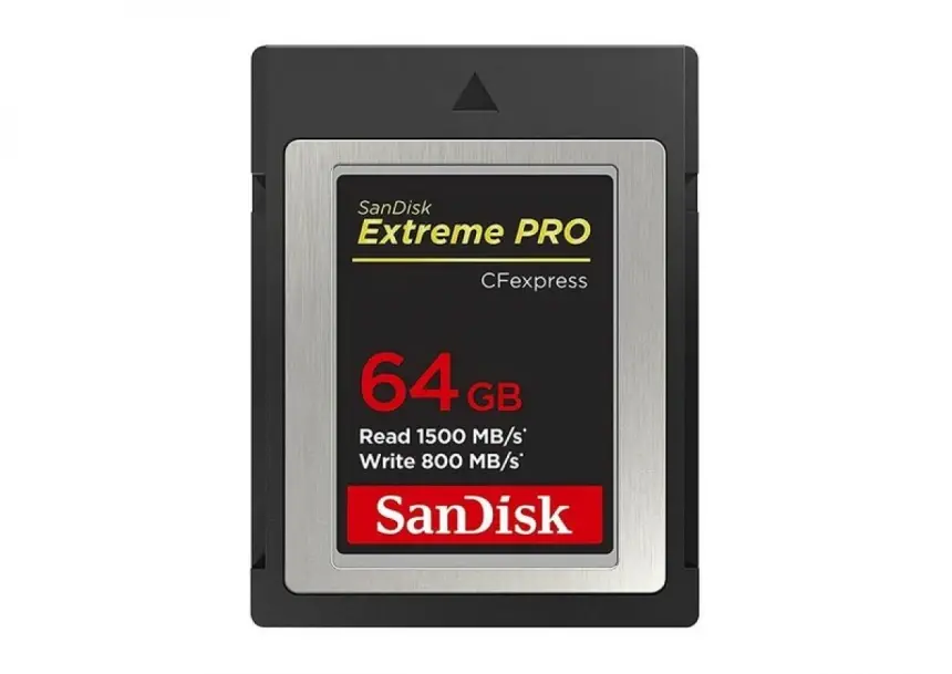 SanDisk CFexpress 64GB Extreme Pro 1500MB/s R,800MB/s Type B 68000