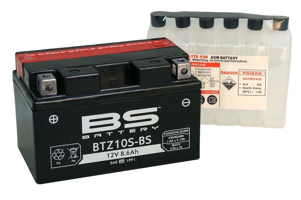 Akumulator BS 12V 8.6Ah gel BTZ10S-BS levi (150x87x93)