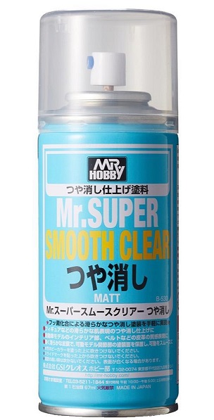 GUNZE Mr. Super Smooth Clear Matt Spray (170 ml)