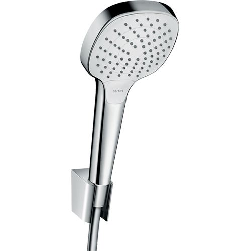 HANSGROHE CROMA SELECT E TUŠ SET 110 VARIO 125 cm BELA/HROM 26425400