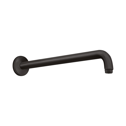 HANSGROHE IZLIV TUŠ RUŽE 389 mm CRNA MAT 27413670