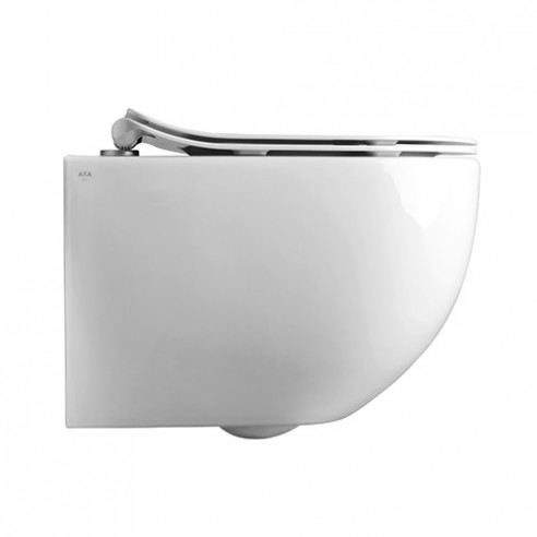 AXA GLOMP WC ŠOLJA KONZOLNA RIMLESS BELA 0201001