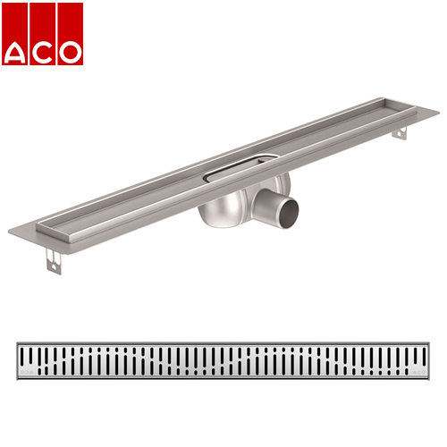 ACO SHOWER DRAIN C KANAL SA WAWE REŠETKOM 585 mm X 93mm 9010.88.00 + 9010.88.60