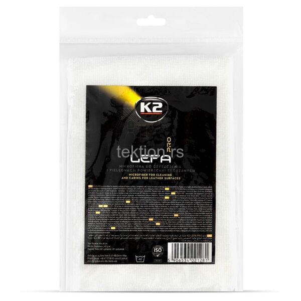 K2 Lefa PRO mikrofiber krpa za kožne površine