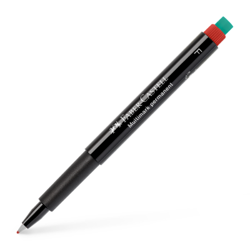 Faber Castell F flomaster, crveni