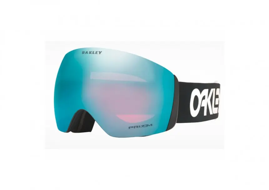 NAOČARE SKI OAKLEY FLIGHT DECK FACTORY PILOT black-prizm snow sapphire iridium