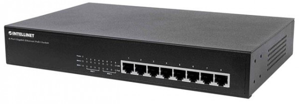Intellinet 8-Port Gigabit Ethernet PoE+ 140W Switch 560641