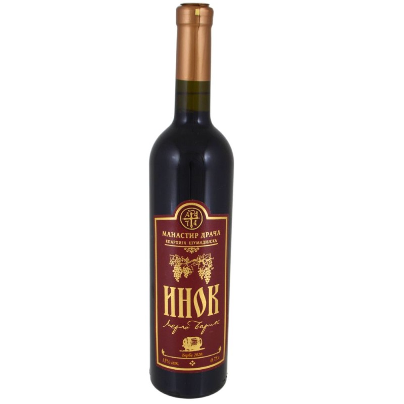 Manastirsko vino INOK - Merlo Barik 0,75 l