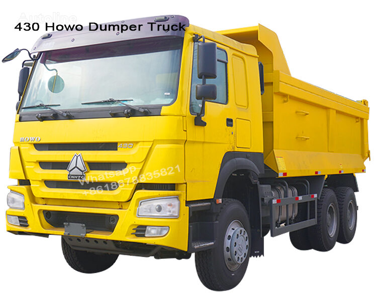 Novi Low Price 430 Howo Dumper Truck for Sale in Sierra Leone kiper