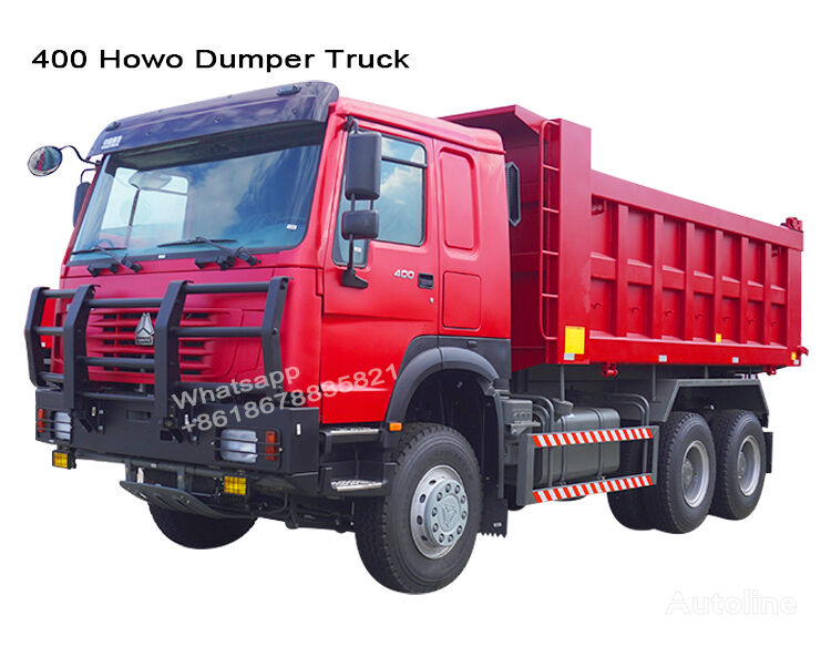 Novi In Stock 400 Howo Dumper Truck for Sale in Mali kiper