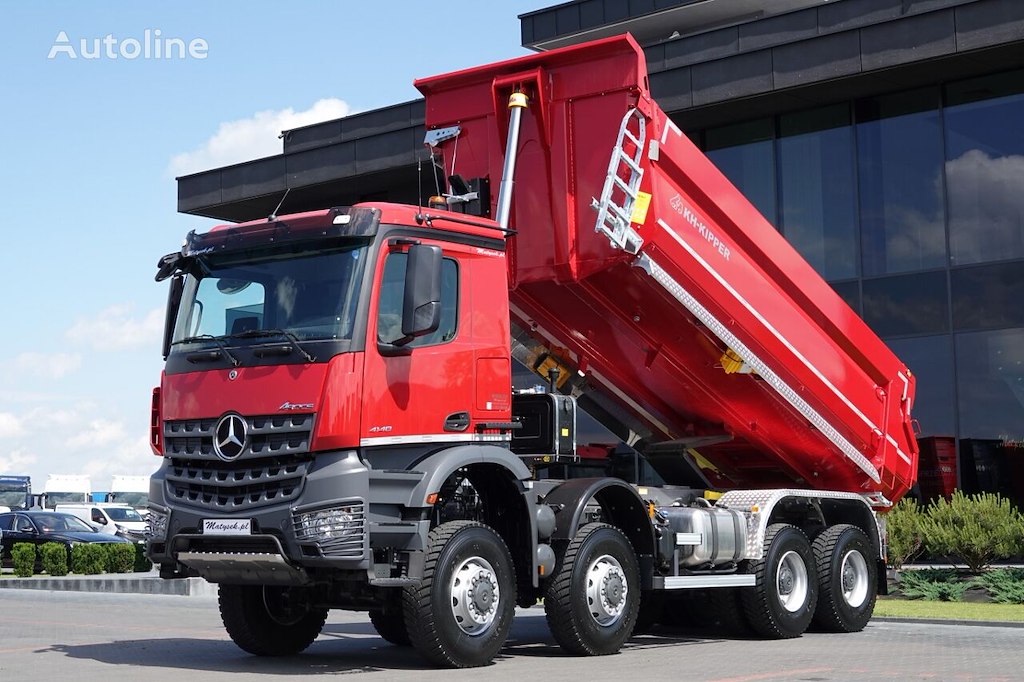 Novi Mercedes-Benz AROCS 4148 / 8X8 / WYWROTKA TYLNOZSYPOWA / KH-KIPPER / HARDOX / kiper