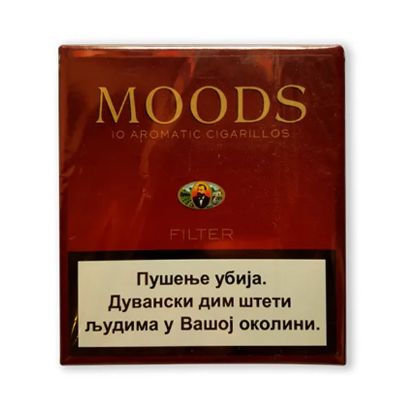 MOODS CIGARILOSI SA FILTEROM 10KOM