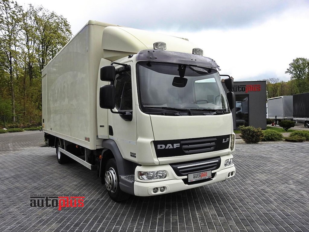 DAF LF 45.210 KONTENER WINDA 14 PALET TEMPOMAT KLIMATYZACJA PNEUMATY kamion furgon