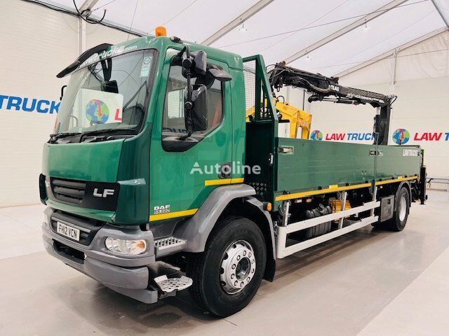 DAF LF55 220 Day Cab Dropside Brick Grab kamion s ravnom platformom