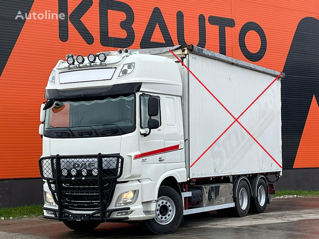 DAF XF 510 6x2 FOR SALE AS CHASSIS / SUPER SPACE CAB / RETARDER / CH kamion šasija