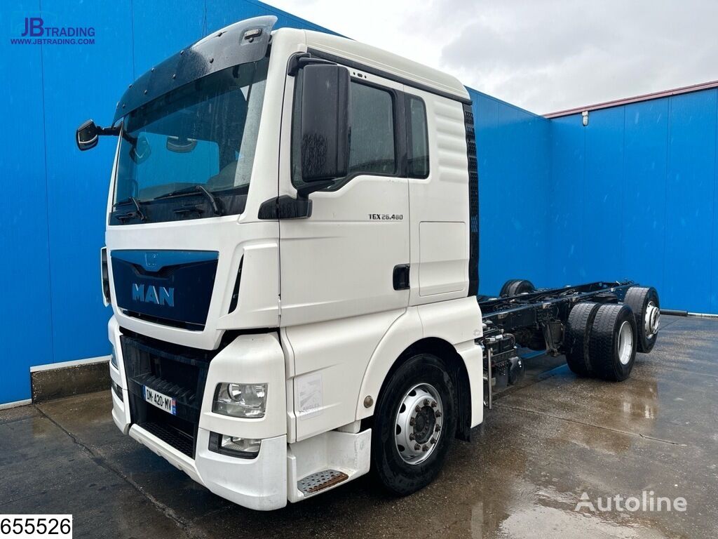 MAN TGX 26 480 EURO 6, Retarder, PTO kamion šasija