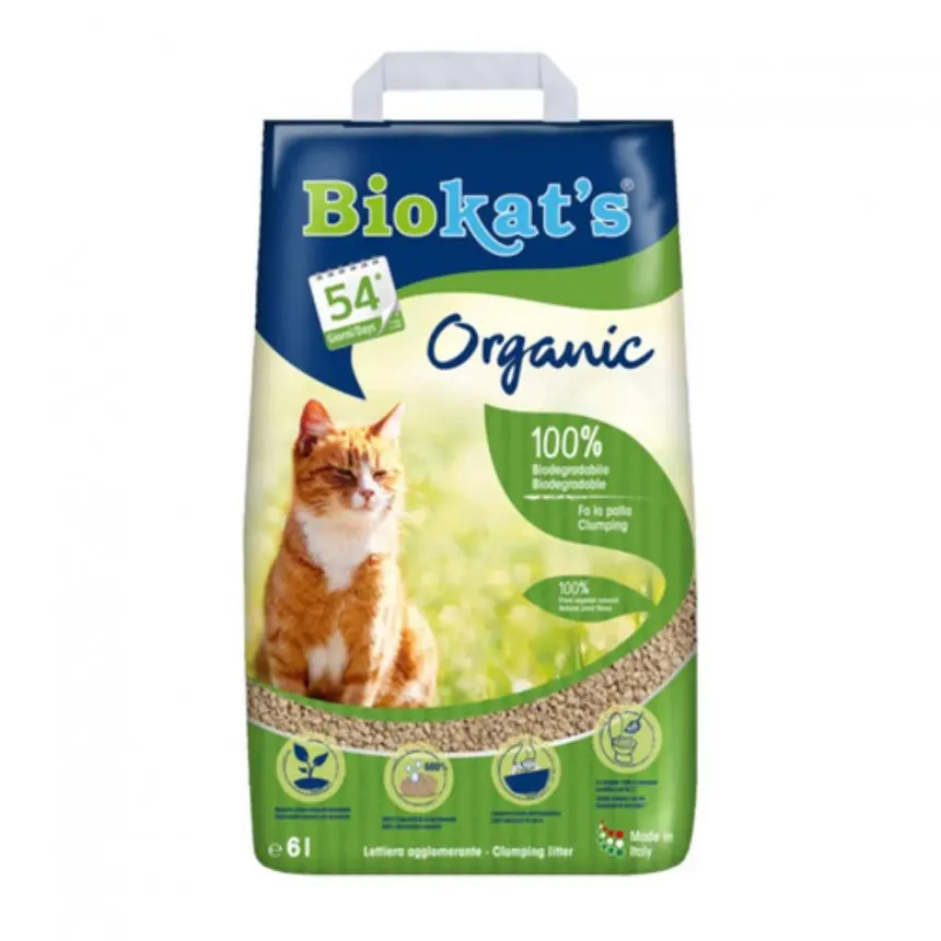 BIOKAT S ORGANIC POSIP ZA MACKE 6 l